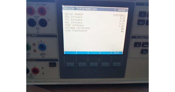 Fluke 5320A Multifunction electrical tester calibrator