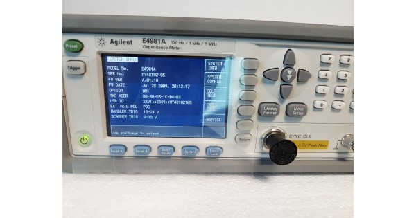 Agilent E4981A Capacitance meter