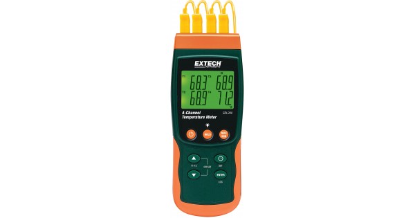 Termometro e registratore a 12 canali Extech TM500