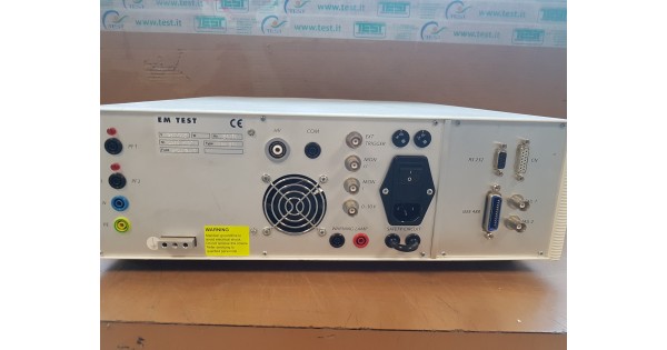 EM TEST UCS 500 Burst Surge Power Fail Simulator