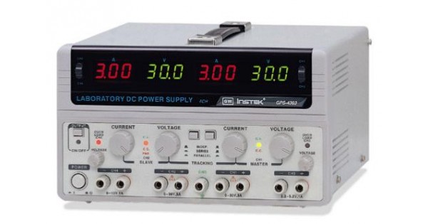 GW Instek GPS-4303 Alimentatore DC Uscite multiple, 0-30V, 0-3A, 200W ...